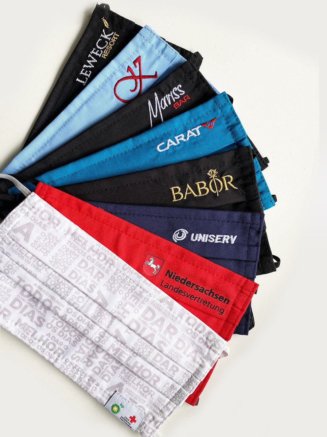 Custom Face Masks | Embroidered or Printed | Roux Professional