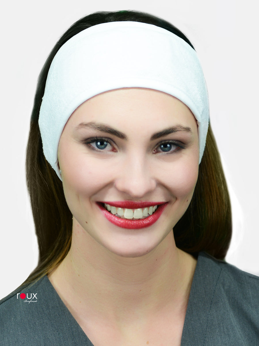 Beauty, Skincare & Spa Headbands made from Terry Cotton – Roux Professional